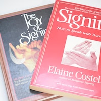ASL Large Print Communication Cards - Etsy