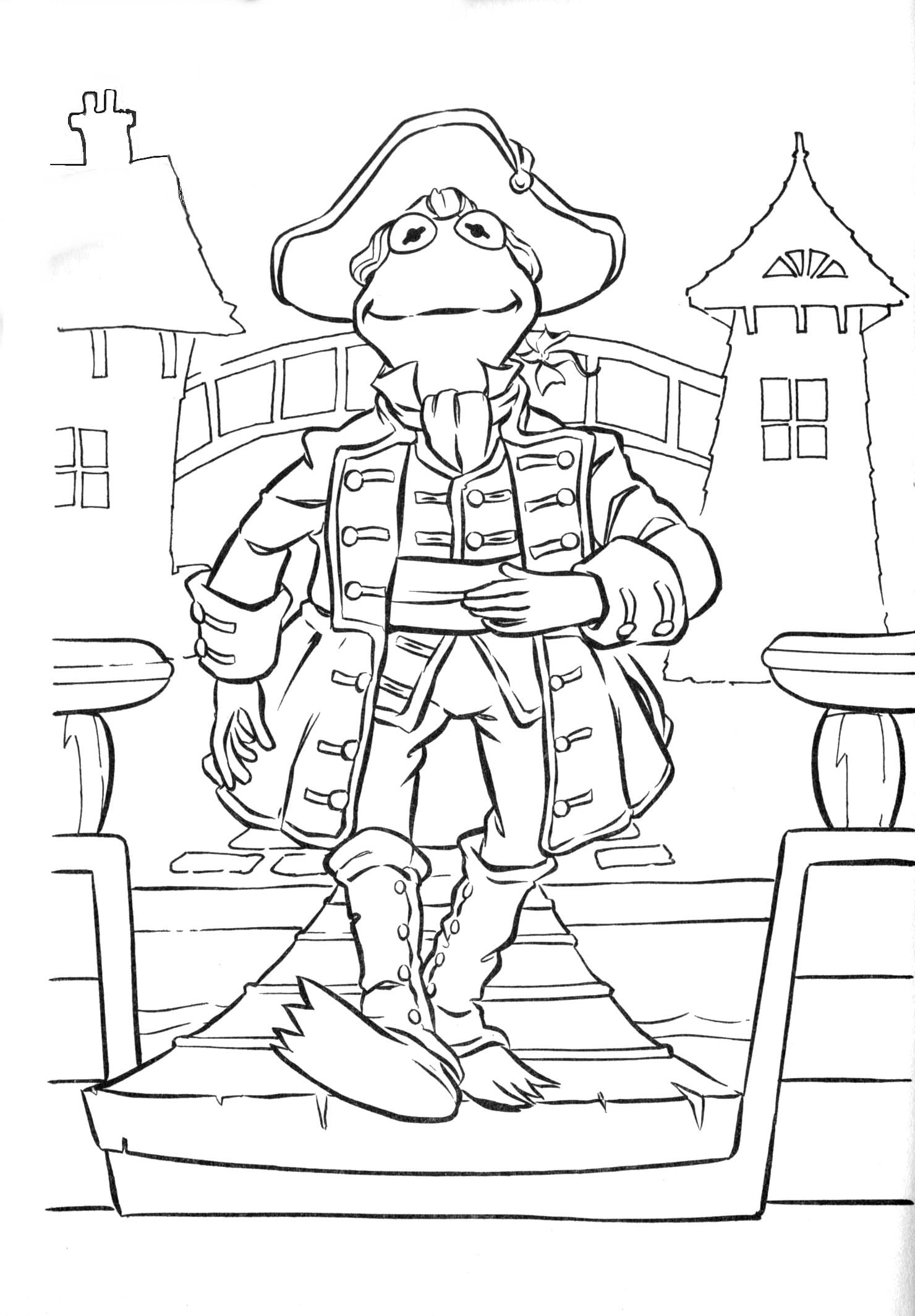 PDF 1995 Muppet Treasure Island color book pages full book | Etsy