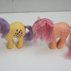 PICK ONE! Vintage My Little Pony Italian Release Ponies Applejack ...