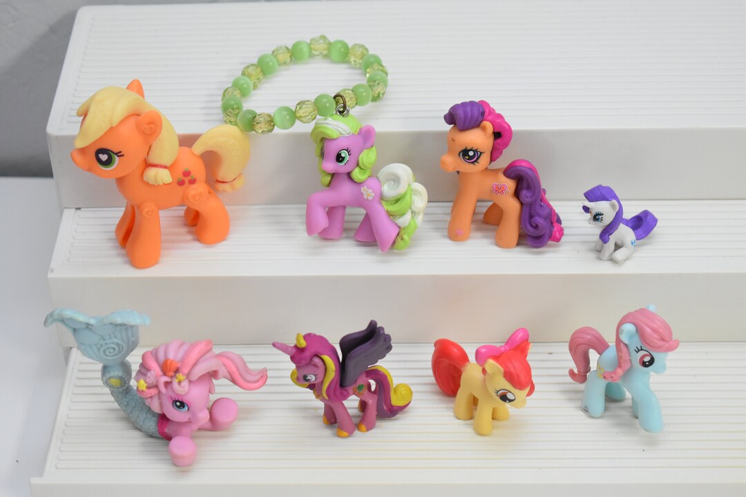 My Little Pony Mini Figures Lot Friendship is Magic MLP, Ponyville - Etsy