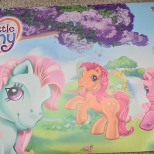 Vintage My Little Pony G3 MLP Wall Poster Paper Poster 2003 - Etsy