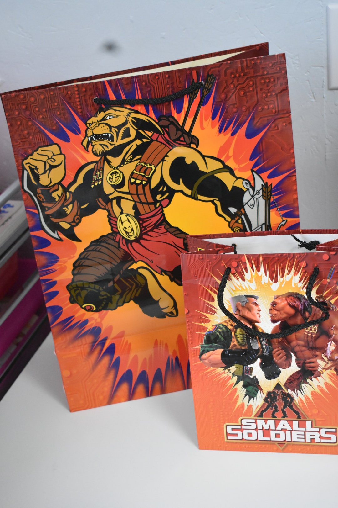 Small Soldiers Dreamworks Gift Bags NEW, Old Stock 1998 - Etsy