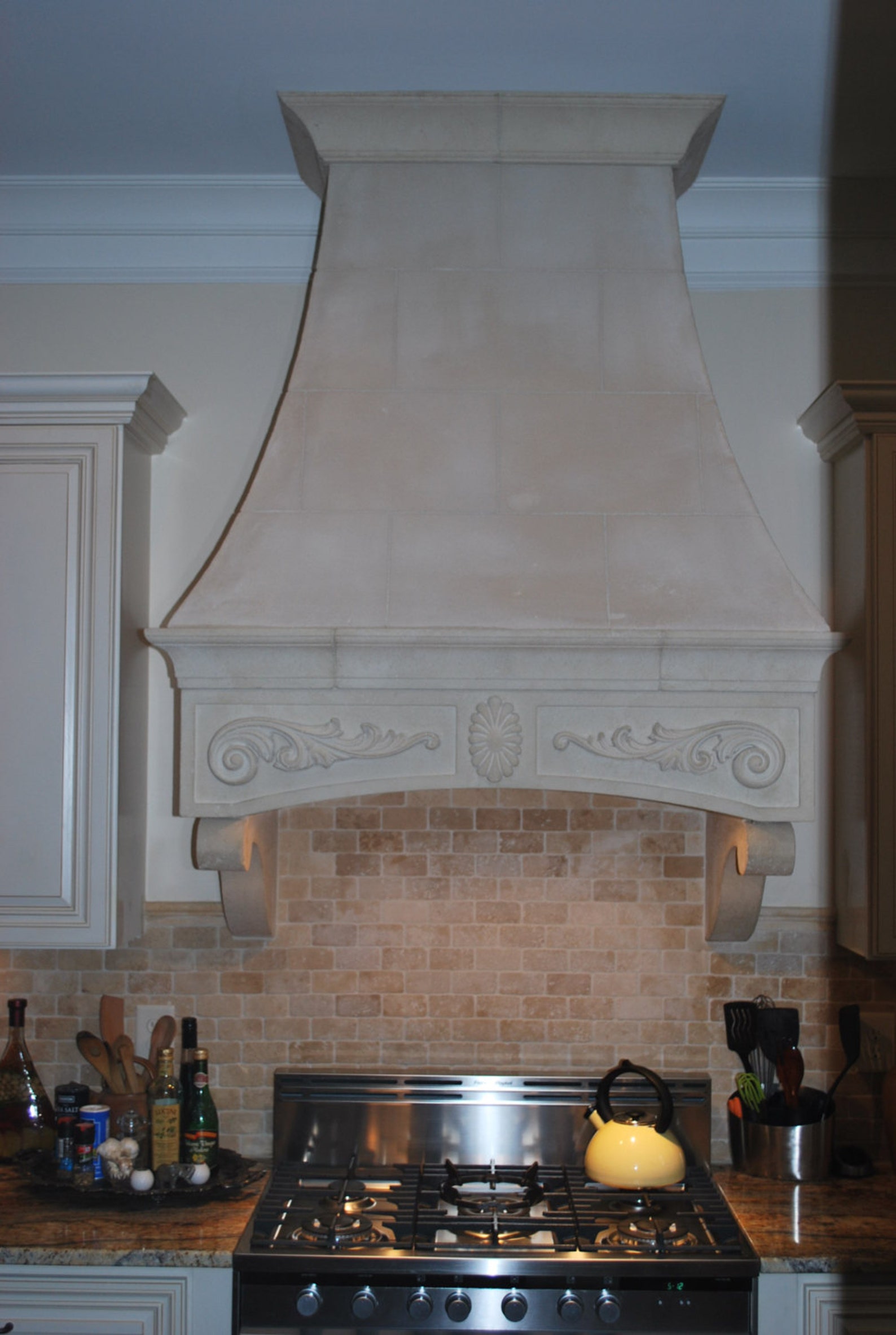 Limestone Range Hood - Etsy
