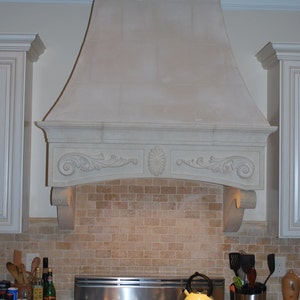 Limestone Range Hood - Etsy