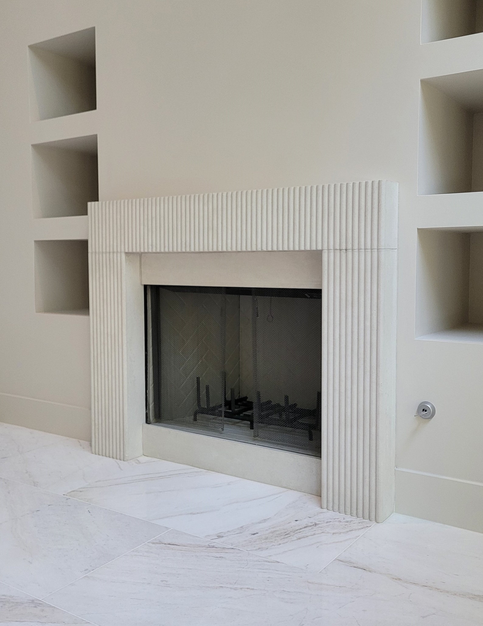 Fluted Fireplace Mantel Surround - Etsy