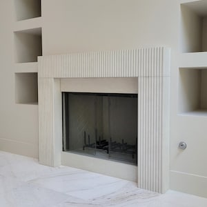 Fluted Fireplace Mantel Surround - Etsy