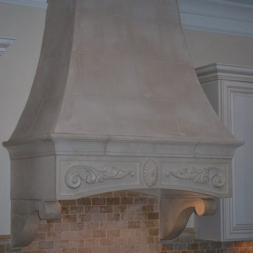 Cast Stone Range Hood - Etsy