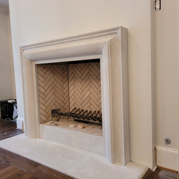 Cast Stone Fireplace - Etsy