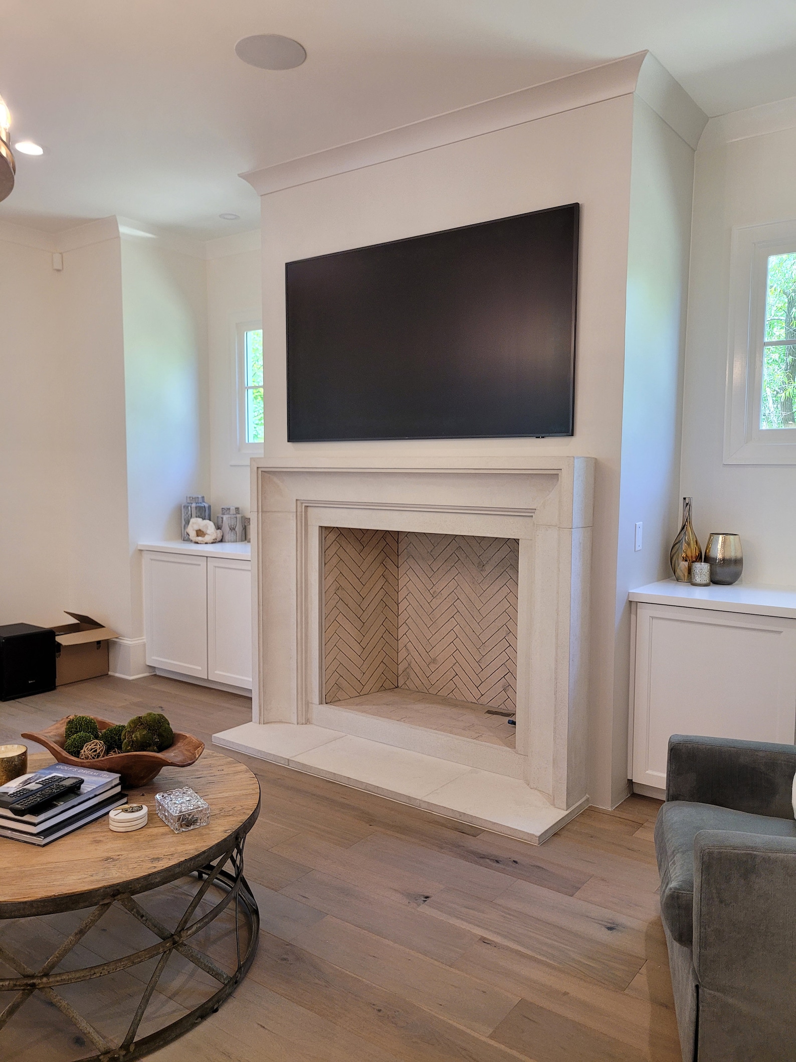 Custom Cast Limestone Fireplace Mantels - Etsy