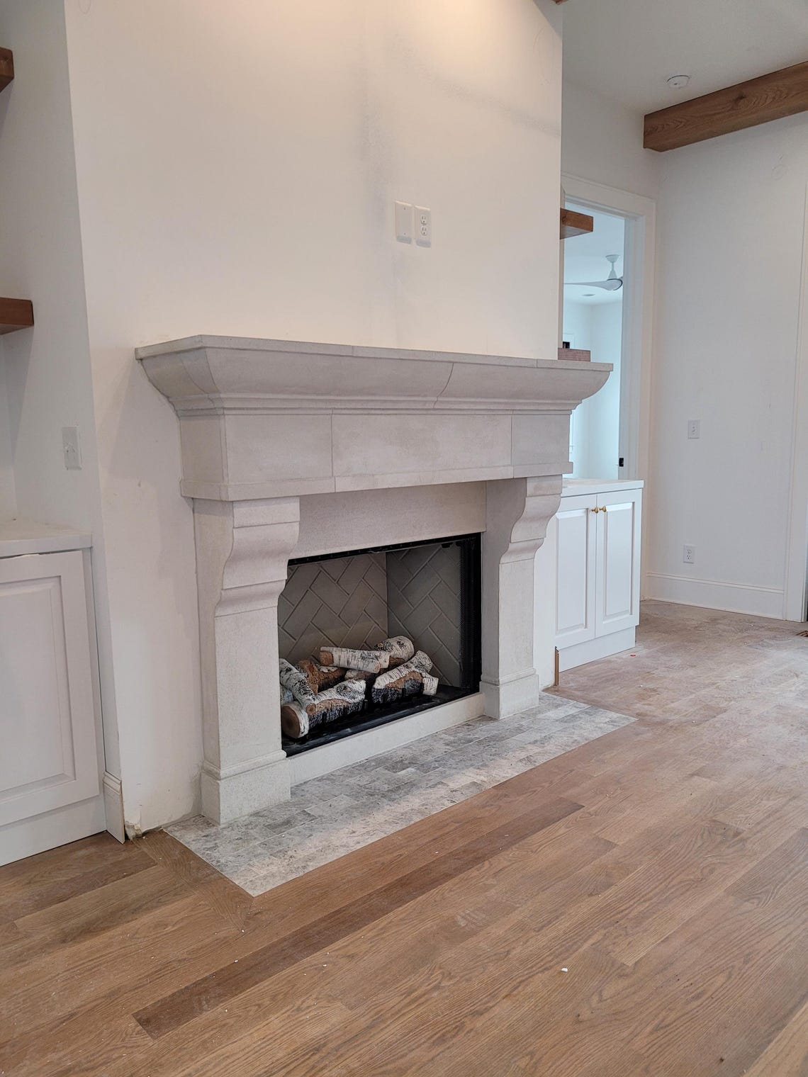 Cast Stone Fireplace Surround - Etsy