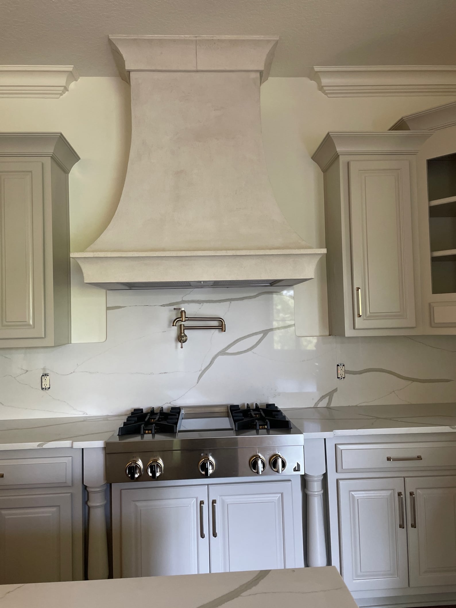 Kitchen Cast Stone Hood Custom Made - Etsy