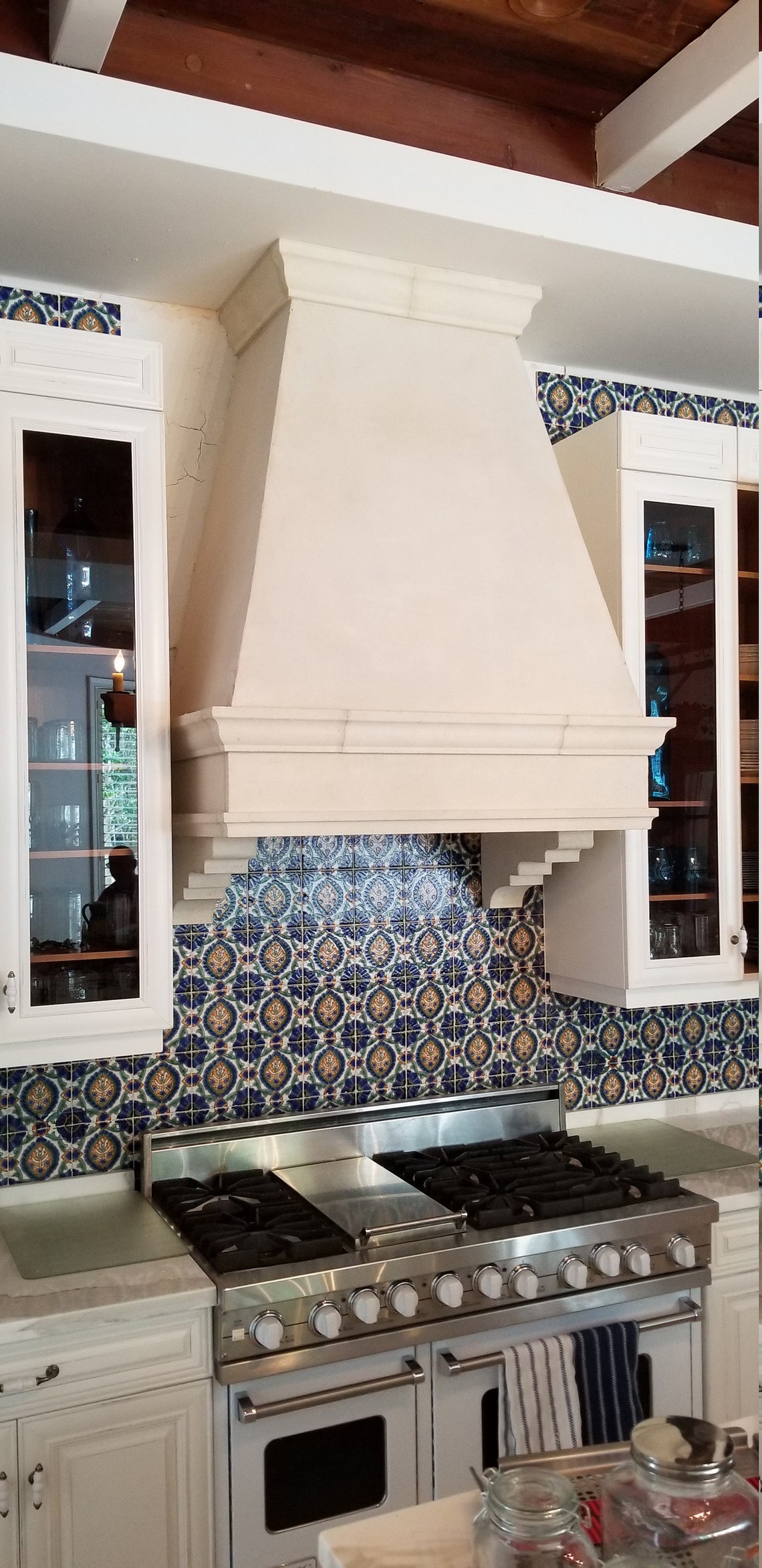 Cast Limestone Stove Range Hood Customized - Etsy