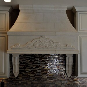 Kitchen Cast Stone Hood Custom Made - Etsy