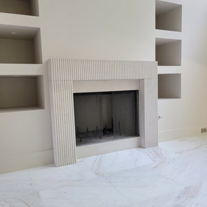 Fluted Fireplace Mantel Surround - Etsy