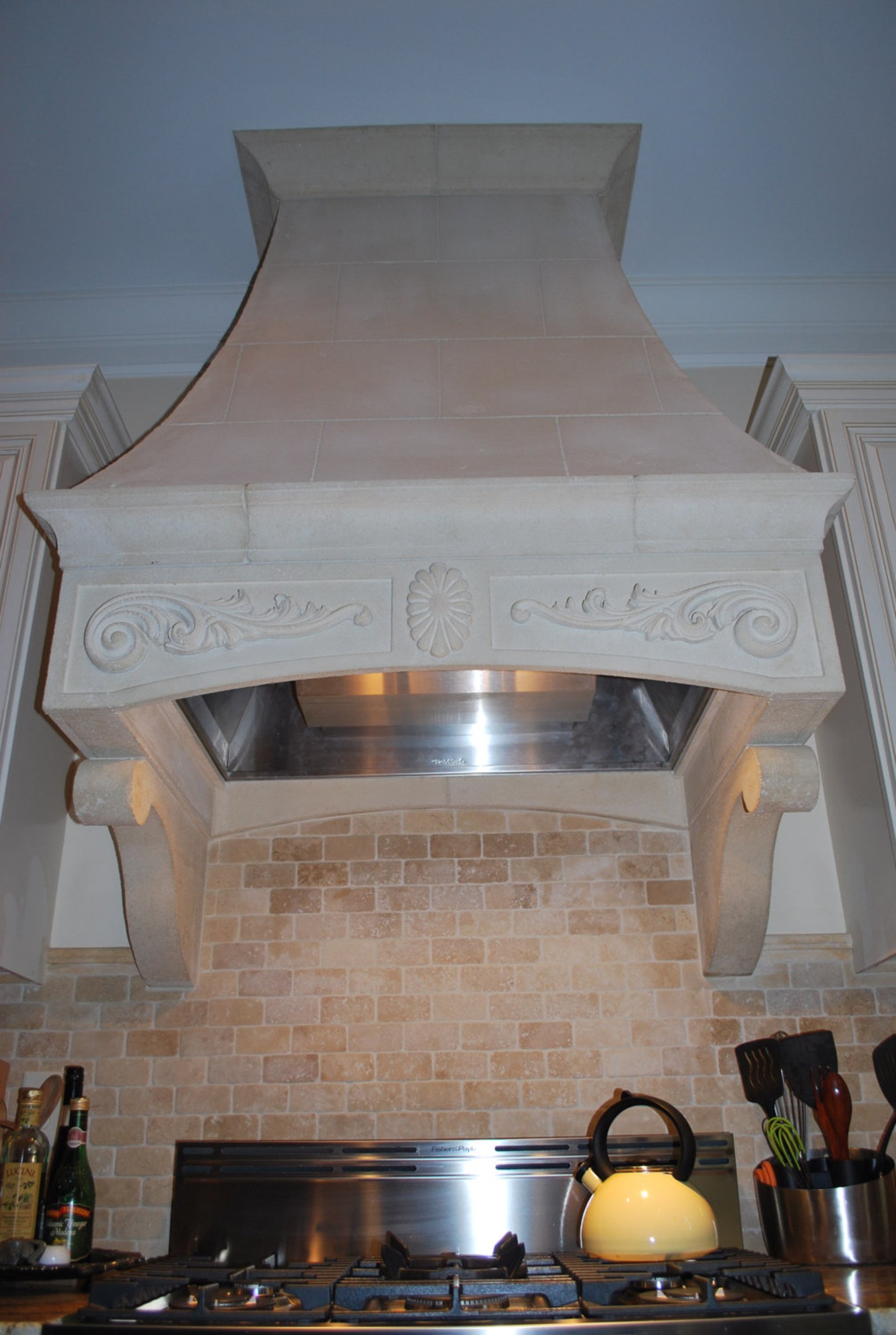 Limestone Range Hood - Etsy