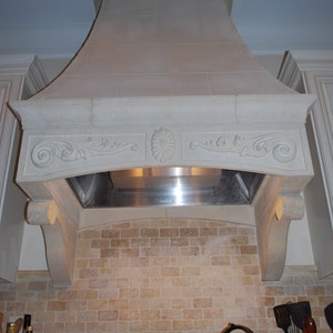 Limestone Range Hood - Etsy