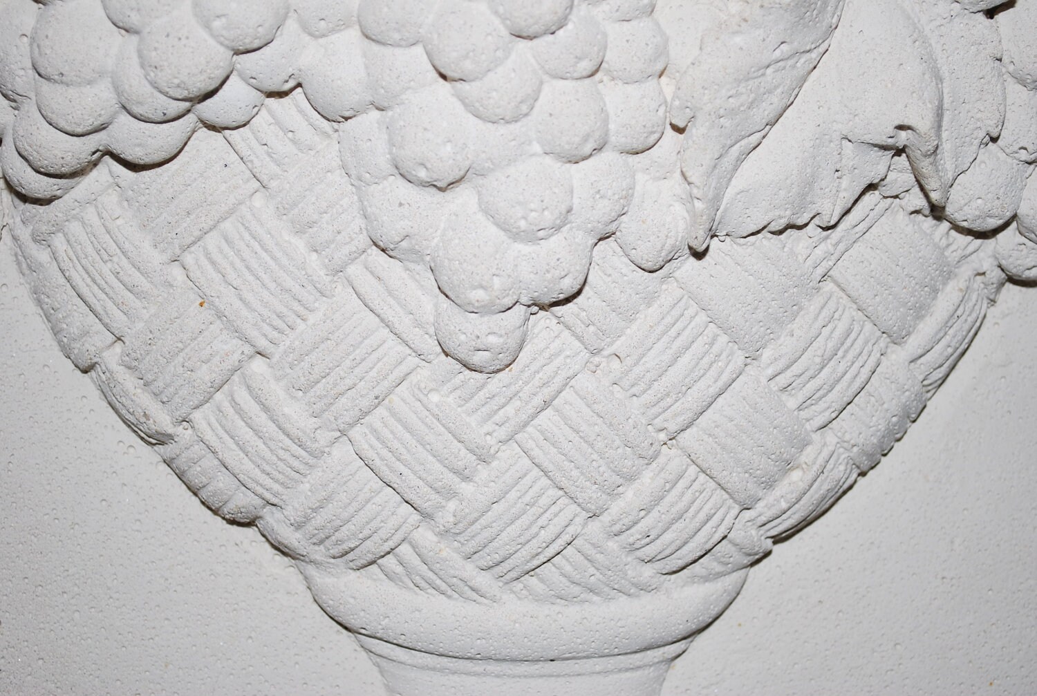 Cast Stone Plaque Kitchen Wall Decor Wine Cellar Outdoor Fireplace Back ...