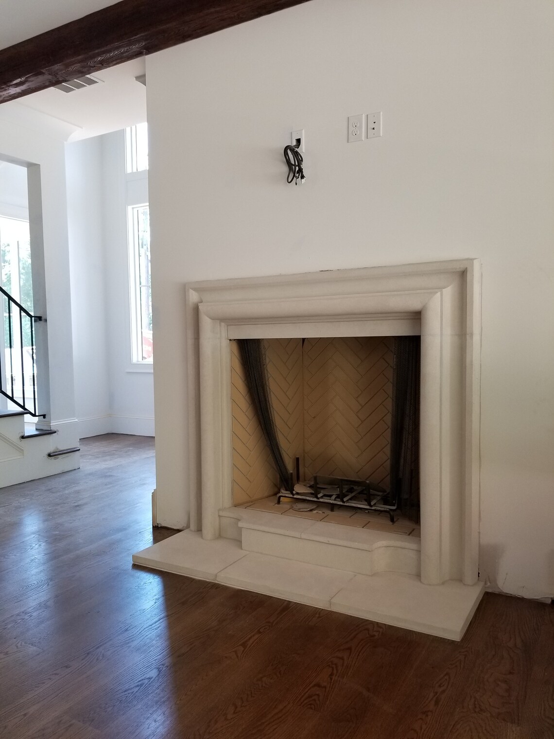 Cast Stone Mantel Surround - Etsy