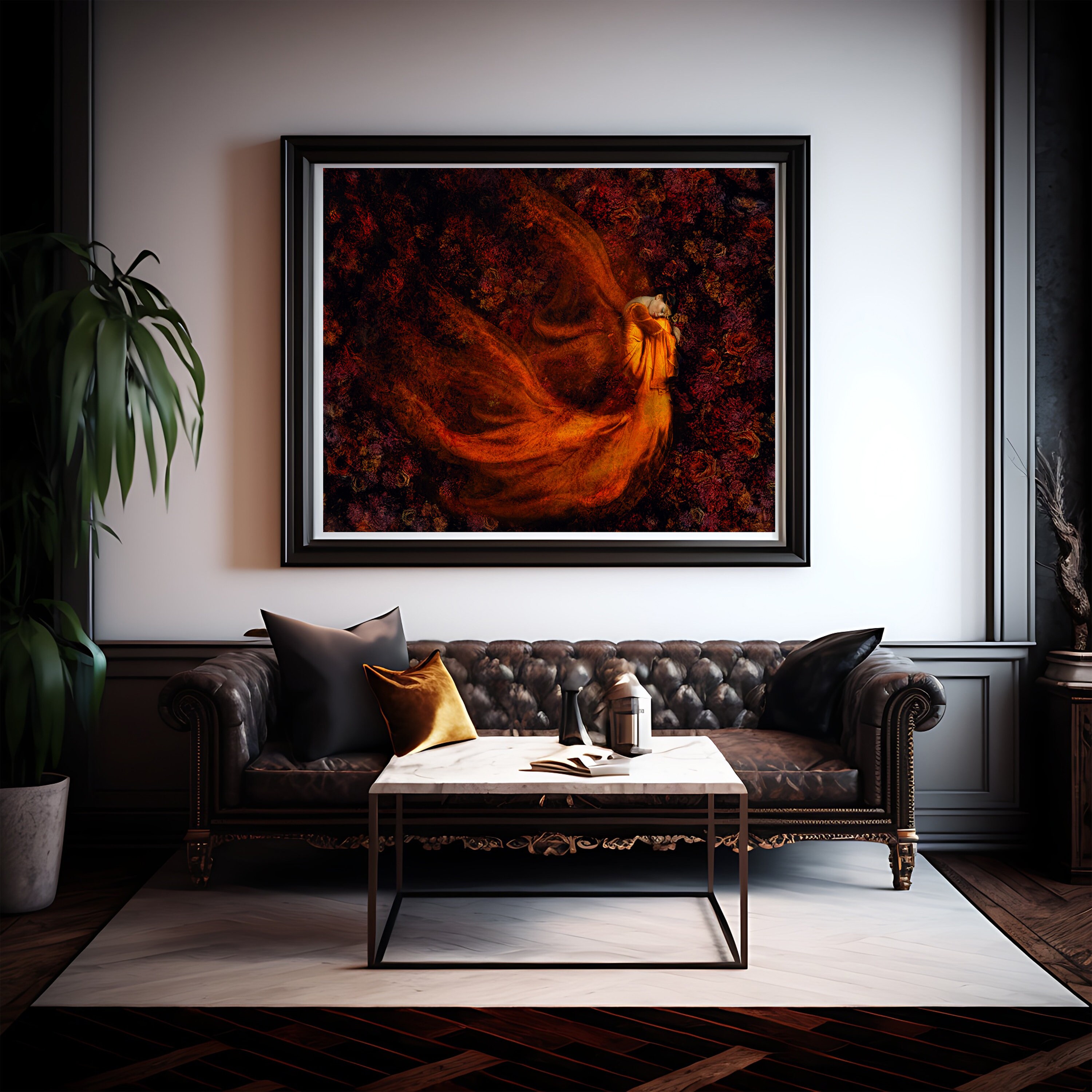 Titania Dreaming-fantasy Fae Fairy Queen Shakespeare Fine Art Portrait ...