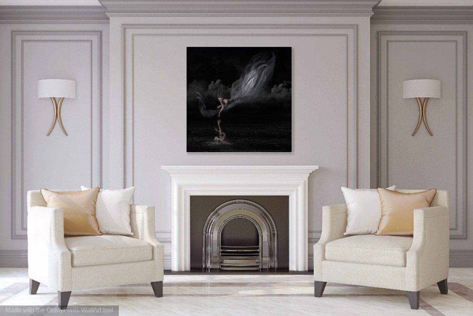 Gothic Wall Art-wall Art-gothic Home Decor-halloween - Etsy