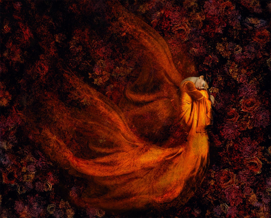 Titania Dreaming-fantasy Fae Fairy Queen Shakespeare Fine Art Portrait ...