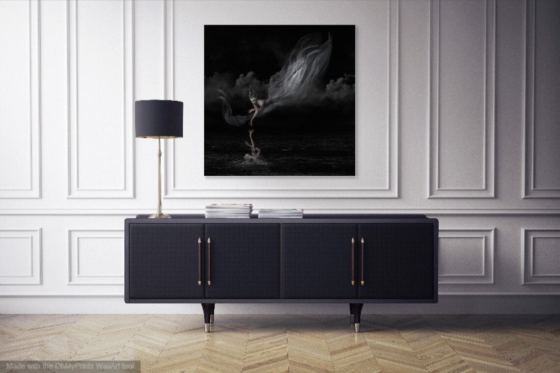 Gothic Wall Art-wall Art-gothic Home Decor-halloween - Etsy