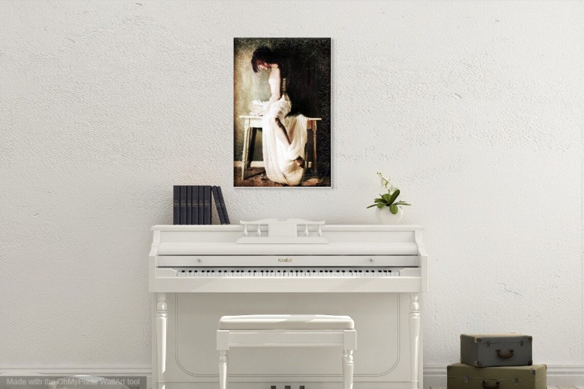 Dancer wall art-elegant home decor-dancer on table | Etsy