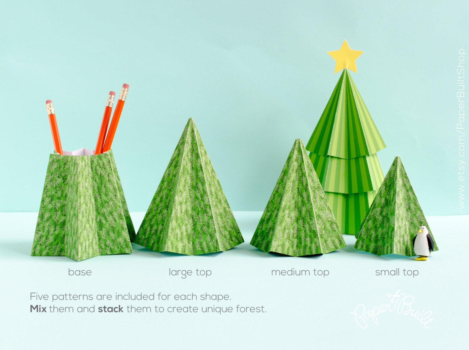 DIY Christmas Decor, Christmas Tree Favor Box, Holiday Tree, Treat Box ...