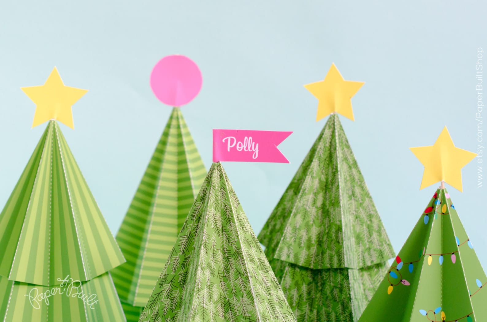 DIY Christmas Decor, Christmas Tree Favor Box, Holiday Tree, Treat Box ...