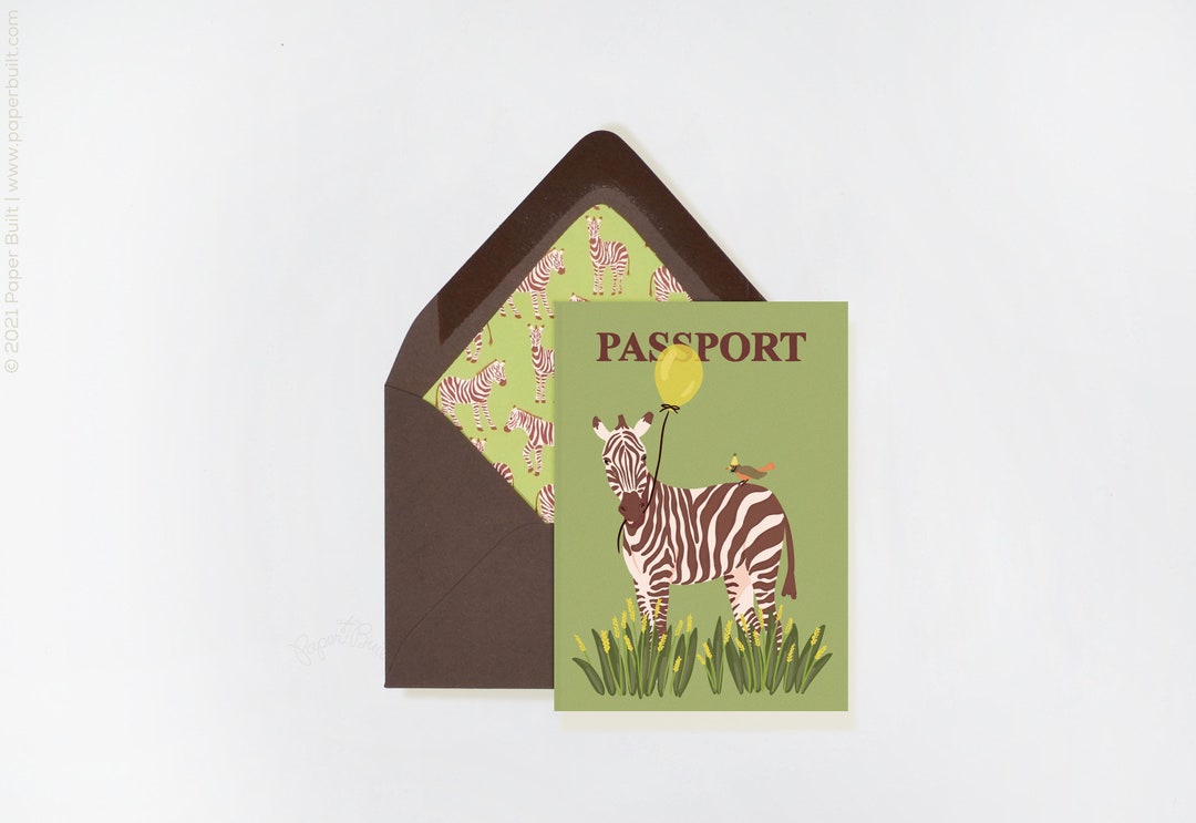 Safari Party Passport Invitation, Safari Birthday, Safari Animals ...
