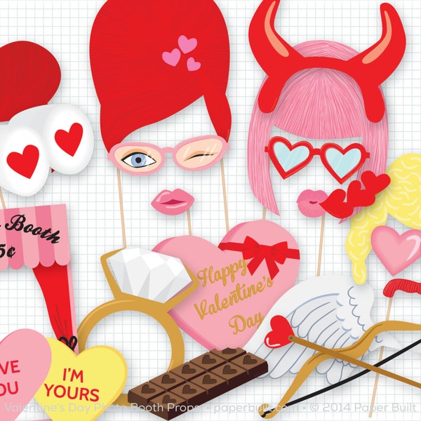 Valentines Props - Etsy