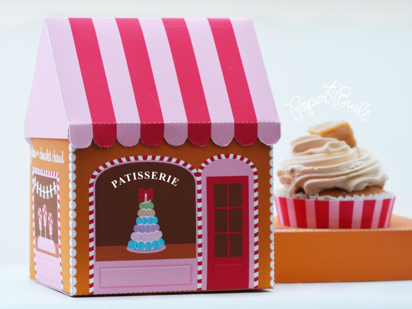 Gingerbread Sweet Shoppe Favor Box Christmas Decor Holiday - Etsy