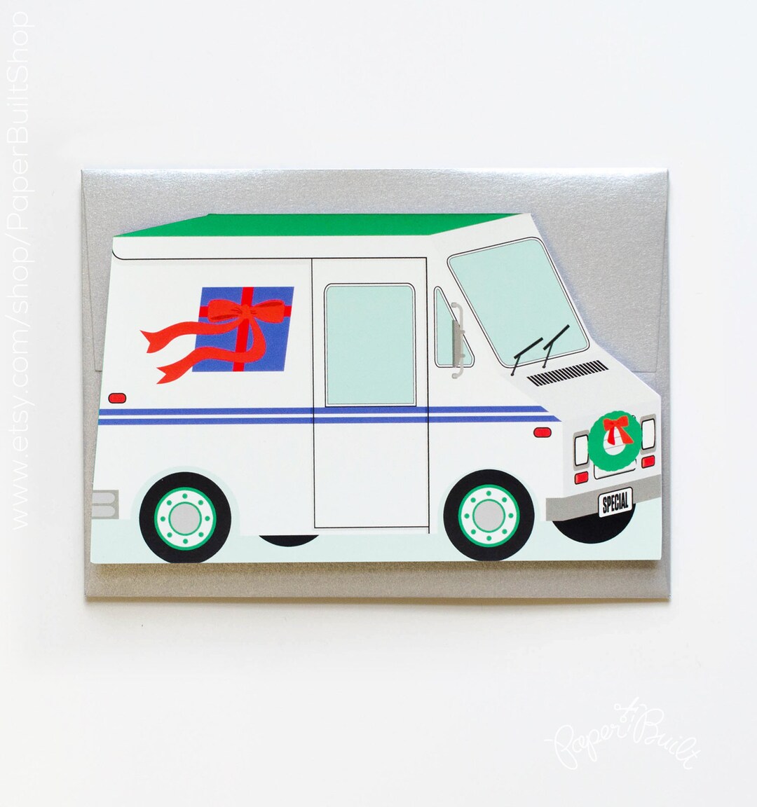 Special Delivery Gift Card Holder, Package Truck, Postal Truck, Gift ...