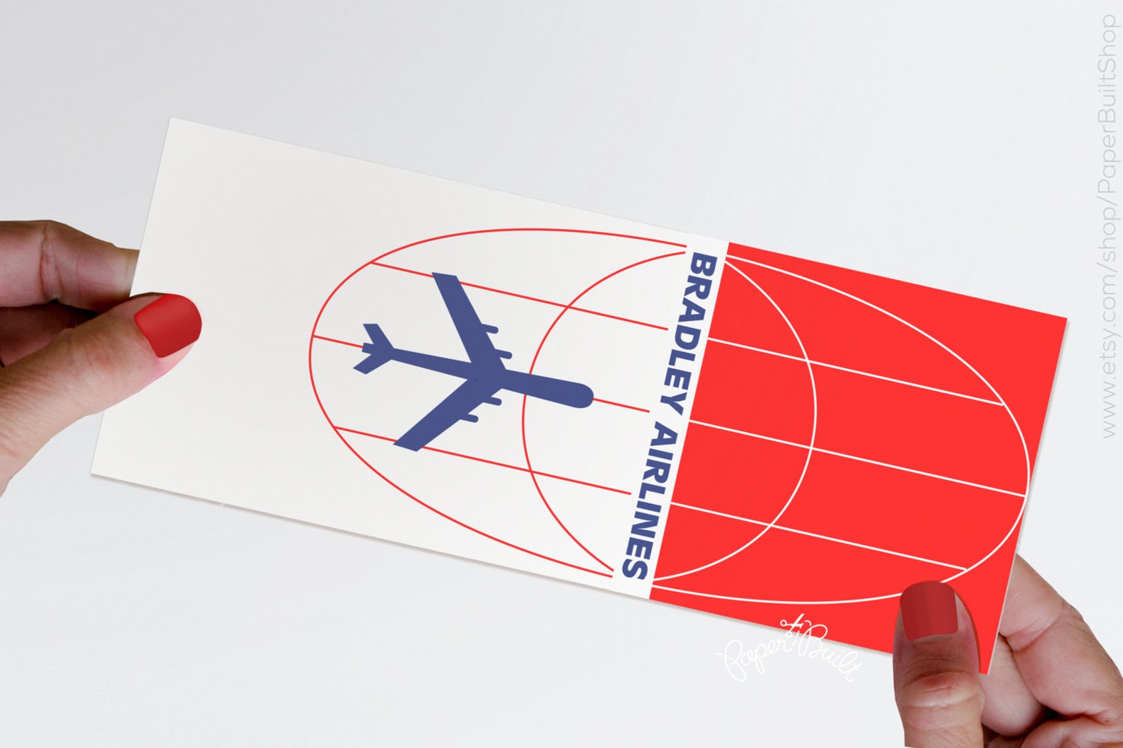 Airplane Party Airline Ticket Jacket Airplane Birthday Real | Etsy