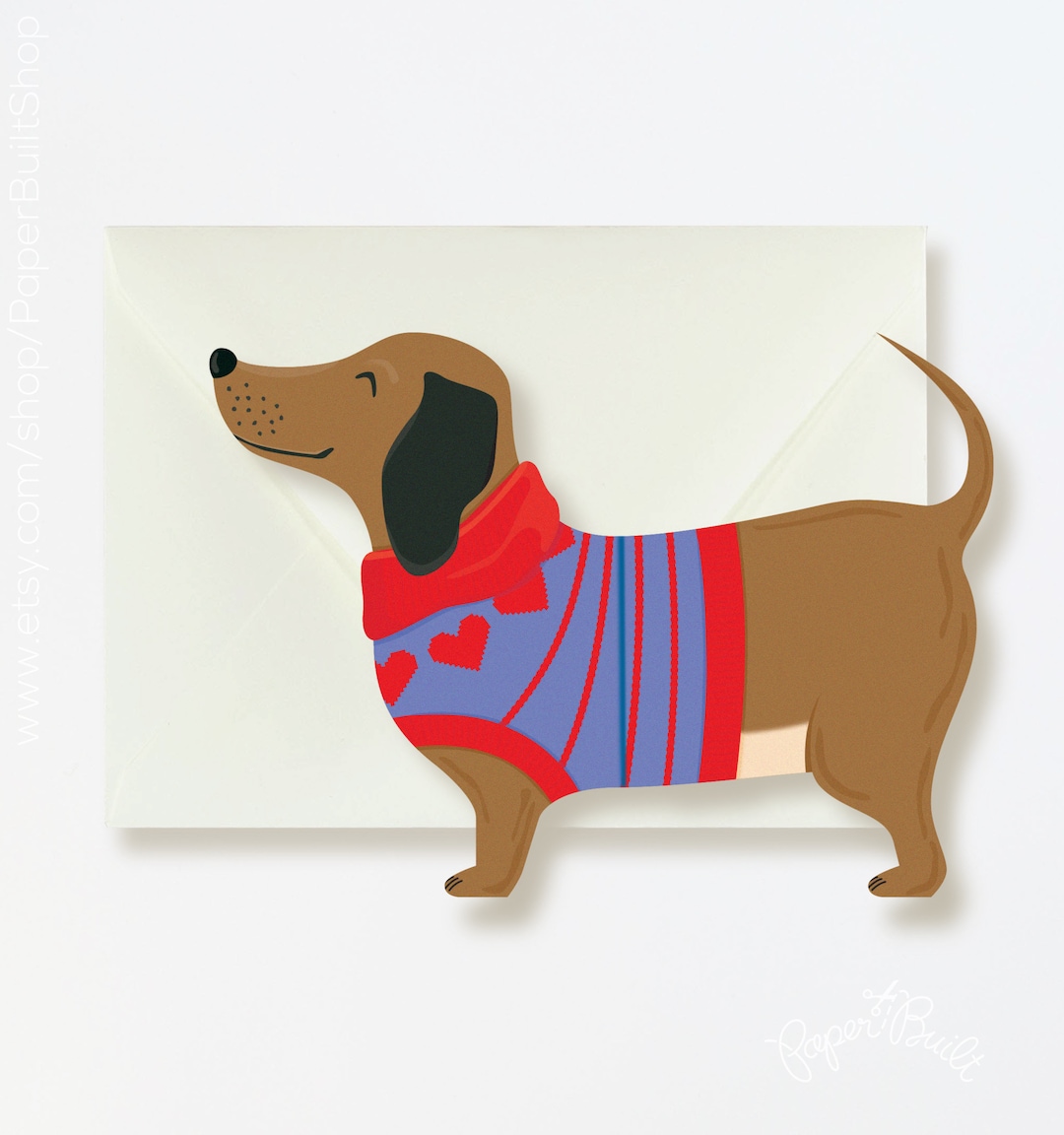 Expanding Dachshund Valentine Card, You Are so Dachshing, Punny ...