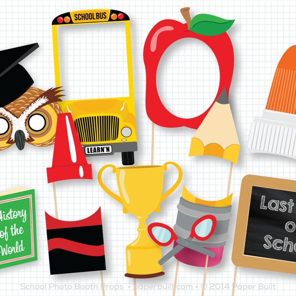 Teacher Photo Booth - Etsy