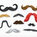 Ultimate Mustache Photo Booth Props, Oversize Photobooth Props, Awesome ...