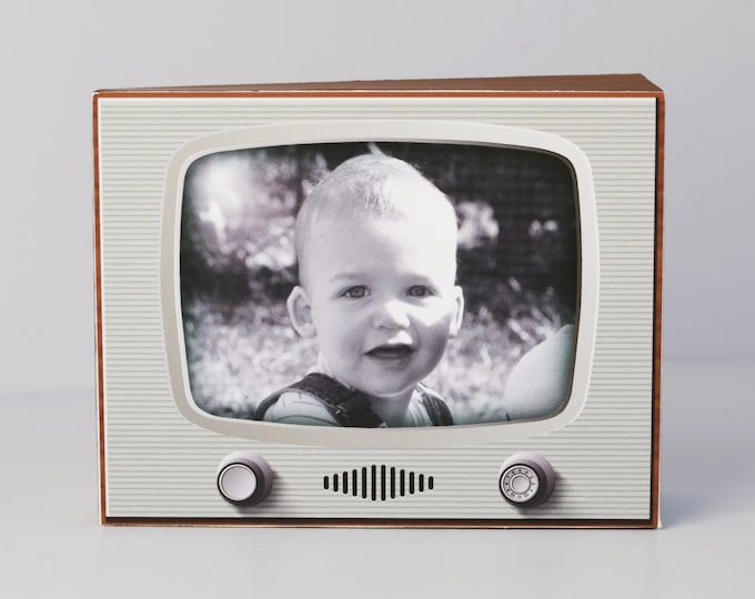 Retro TV Box: DIY Printable PDF - Etsy Canada