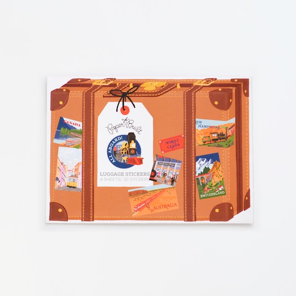 Paddington Bear Suitcase Stickers - Etsy UK