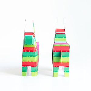 Festive Piñata Gift Box, Holiday Piñata Gift Card Holder, Christmas ...