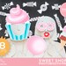 Sweet Shoppe Party, Photo Booth Props, Photobooth Props, Cupcakes ...