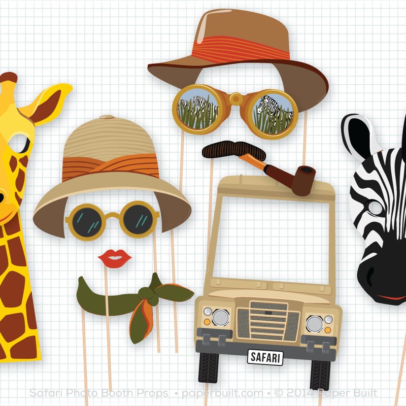 Safari Photo Booth - Etsy
