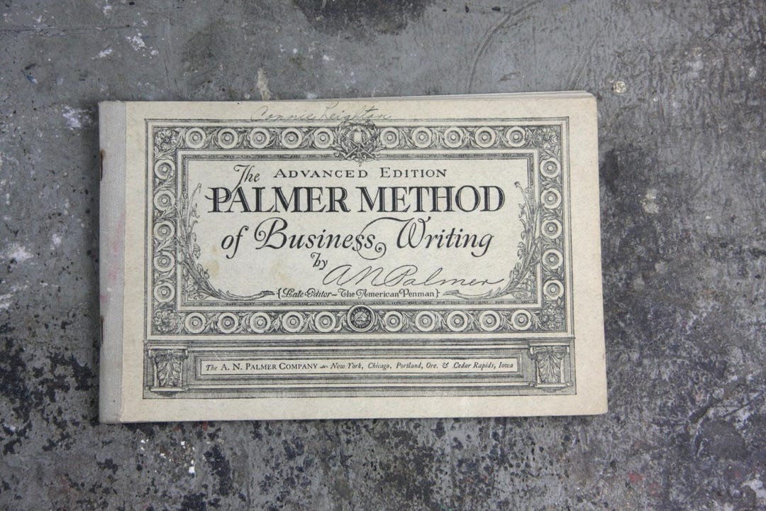 Palmer Method of Business Writing, the Advanced Edition by AN Palmer ...