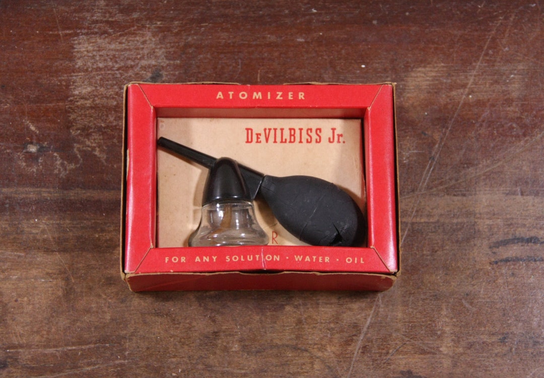 Devilbiss Jr. Atomizer No. 182 in Original Box, for Any Solution Water ...
