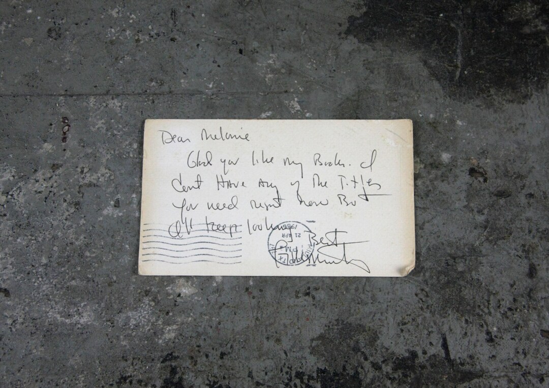 RARE Larry Mcmurtry, Now Deceased, Hand Written and Signed Postcard to ...