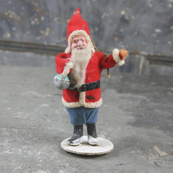 Clay Face Santa - Etsy