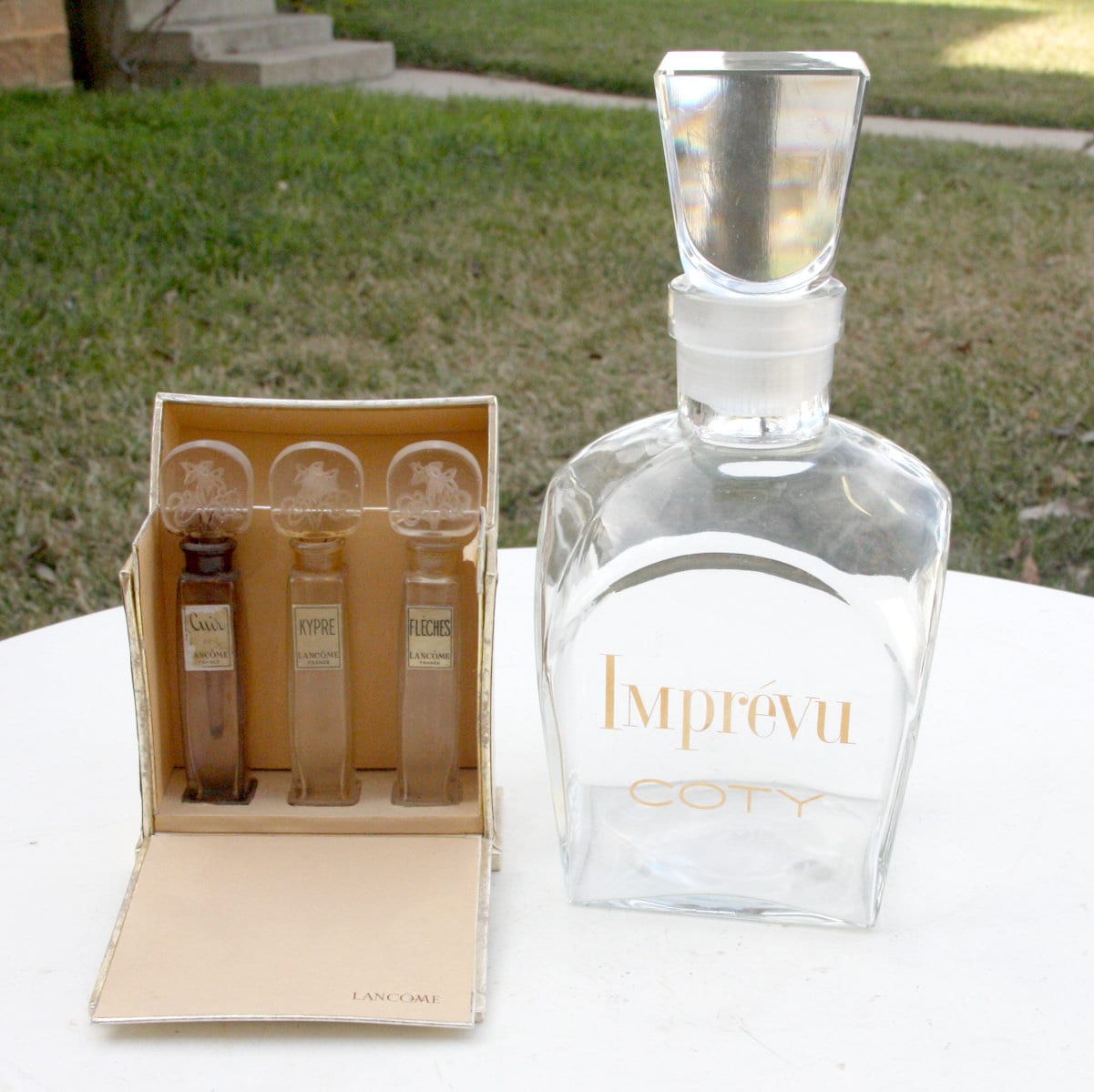 Large Coty Imprevu Perfume Dummy Bottle Empty, Vintage PLEASE READ ...