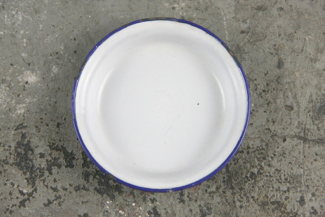 Antique Miniature Enamelware Pie Plate, Salesman Sample - Etsy