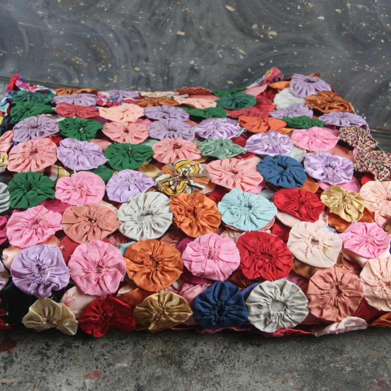 Yo Yo Quilt - Etsy