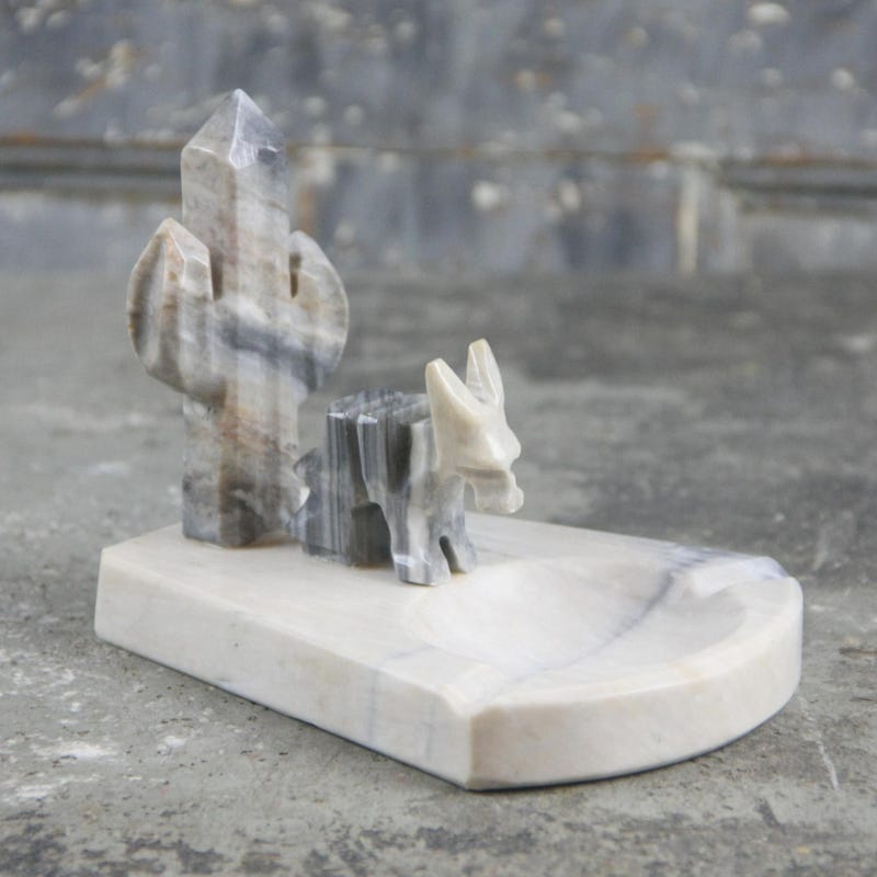 Heavy Stone Ash Tray - Etsy